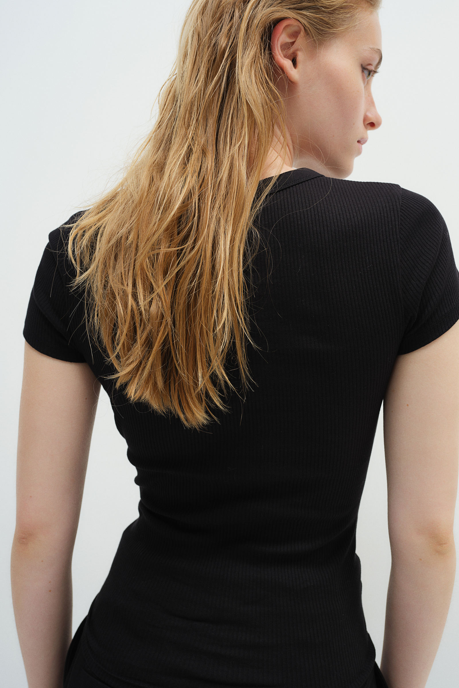 Polera acanalada - H&M CL