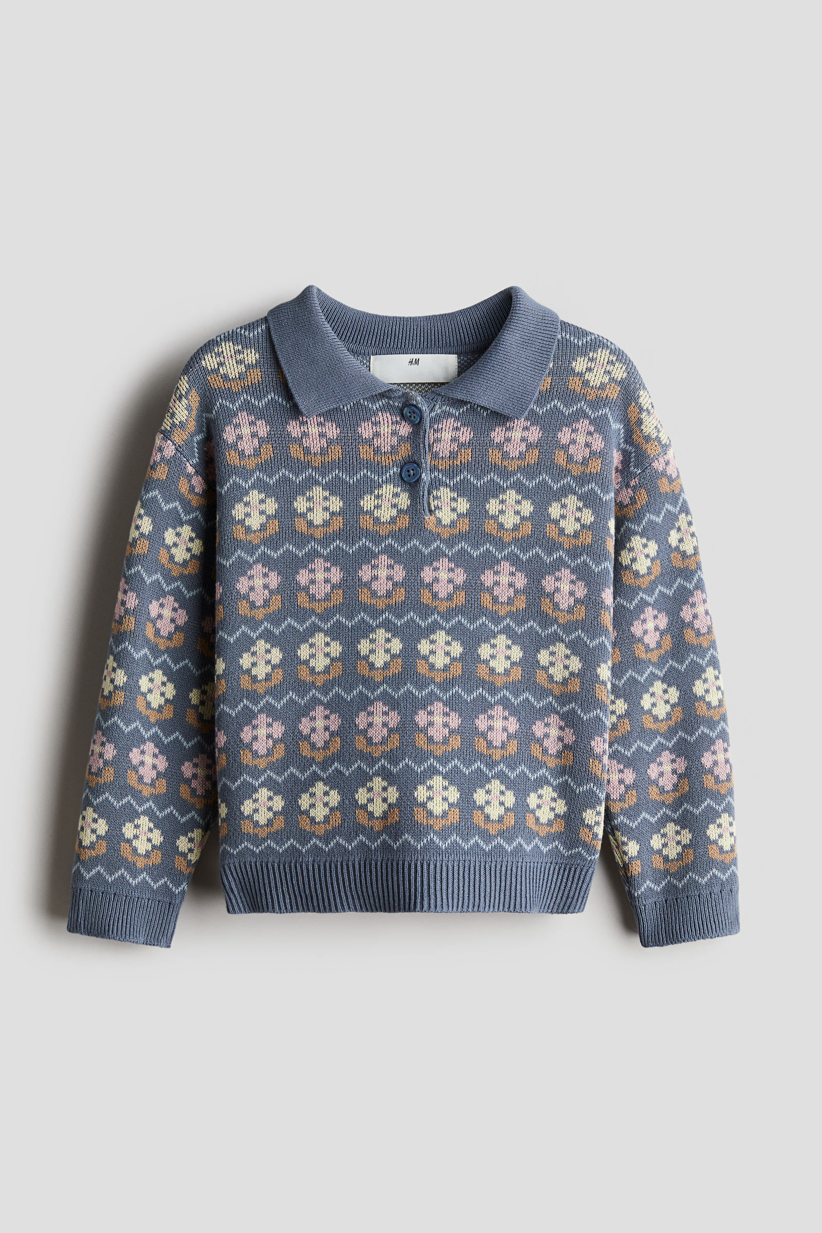 H&M - Sweater estampado de algodón | Ofertitas