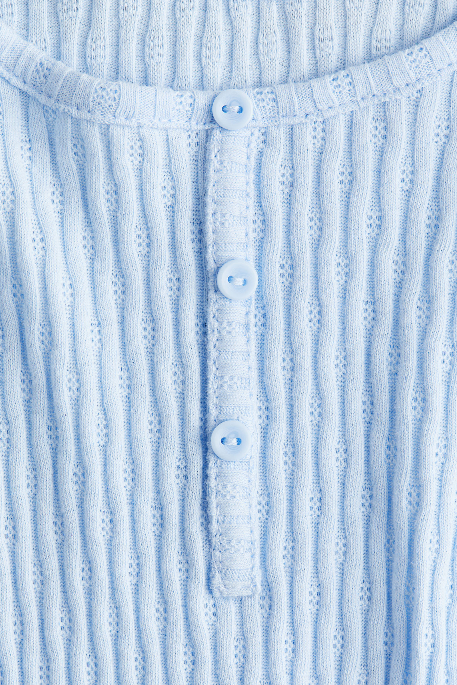 Polera en punto pointelle - H&M CL