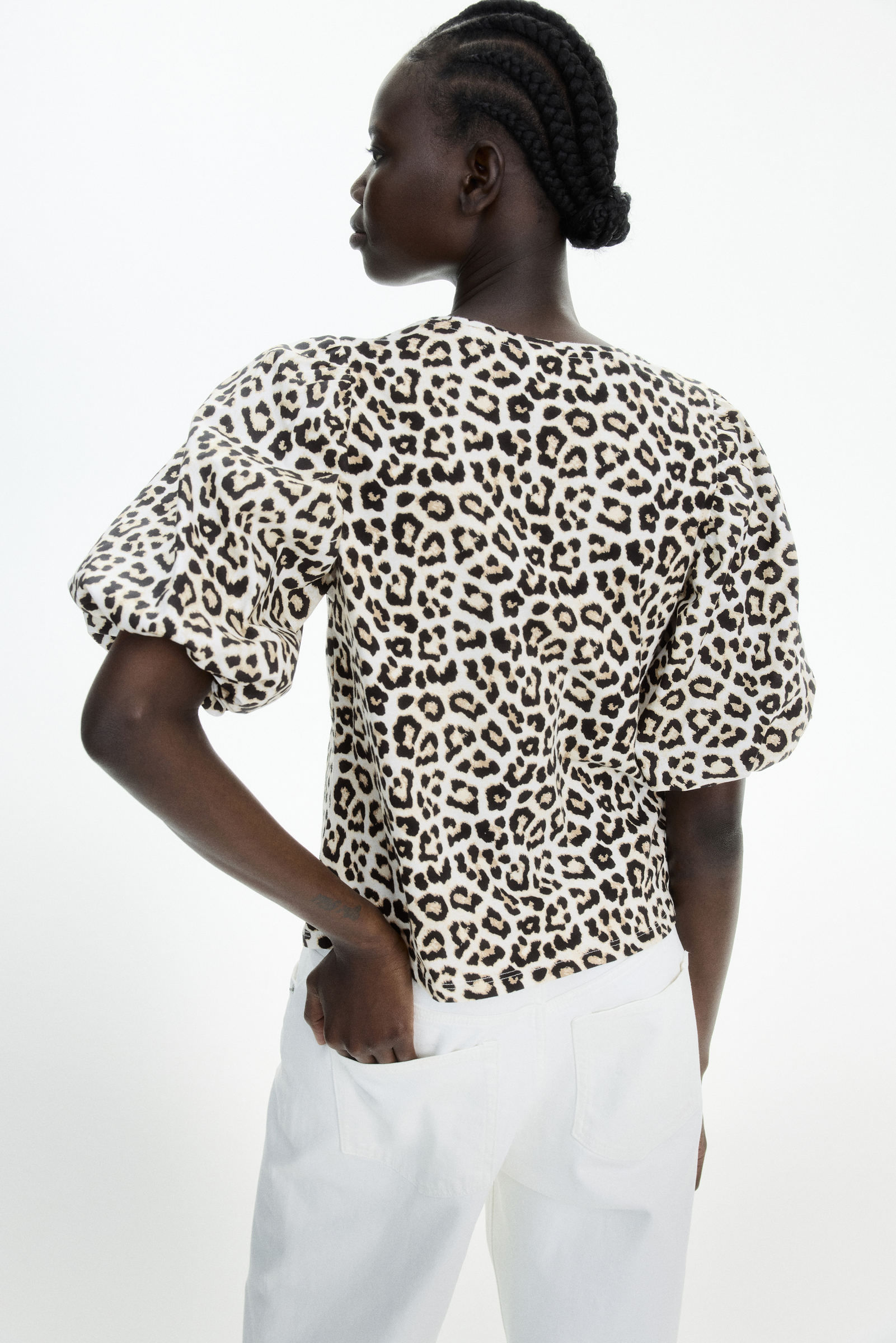 Top con mangas globo | H&M