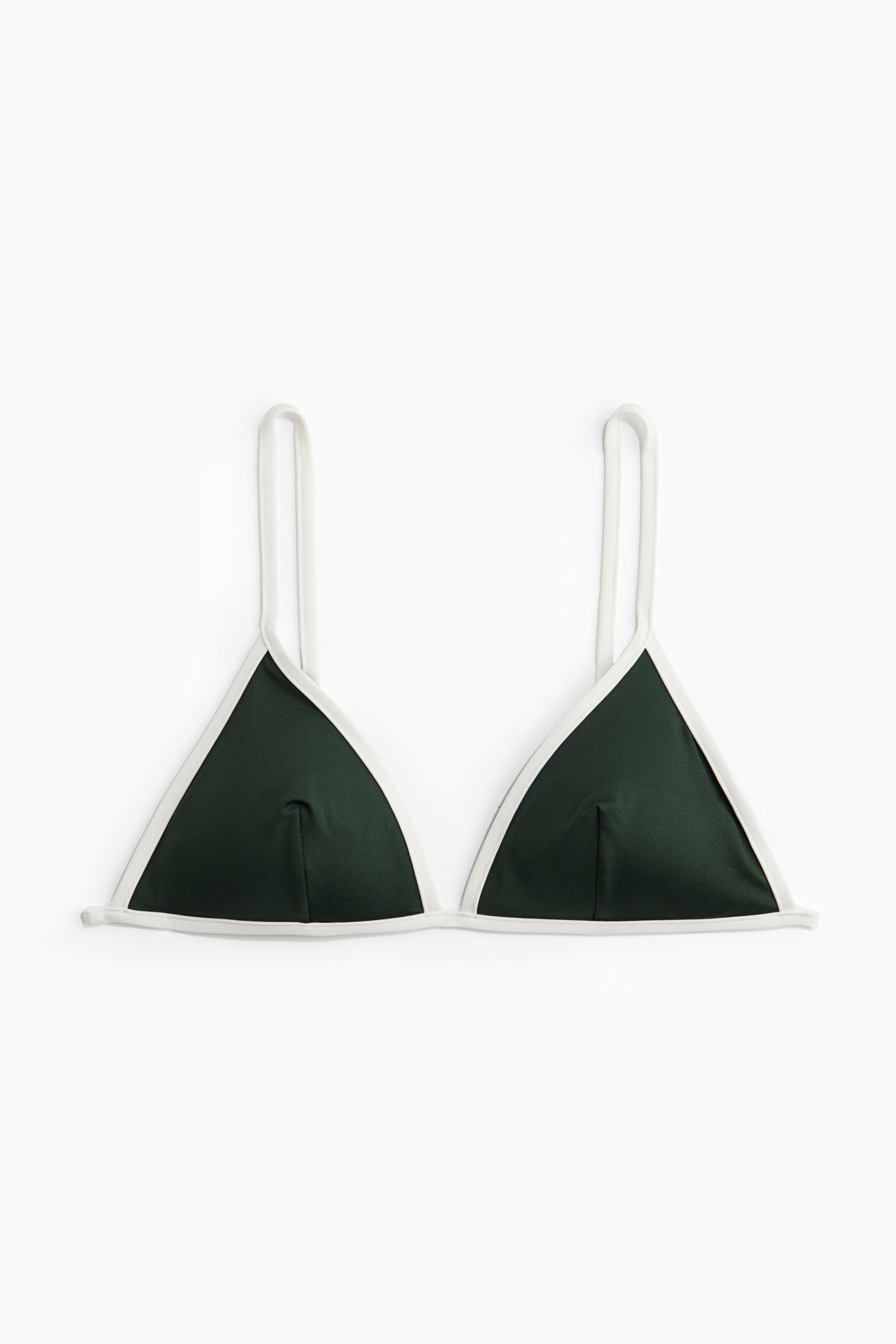 H&M - Top de bikini triangular con relleno | Ofertitas