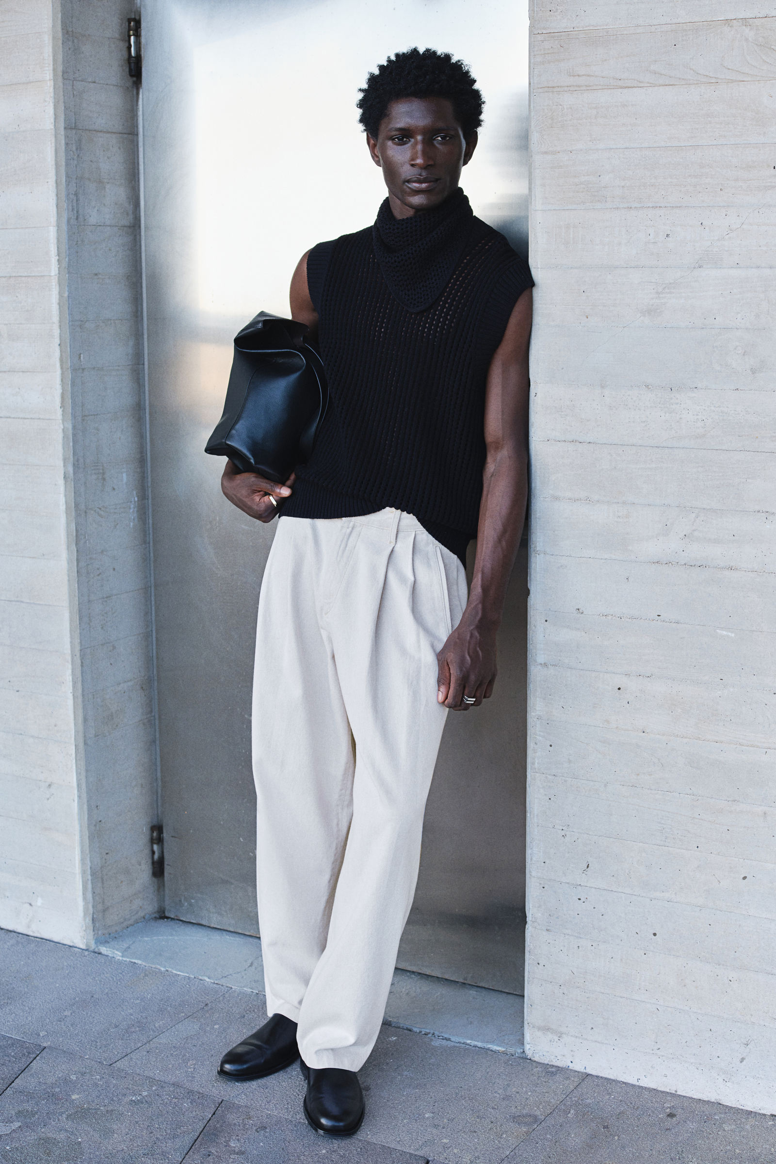 Pantalón denim Relaxed Fit - H&M CL