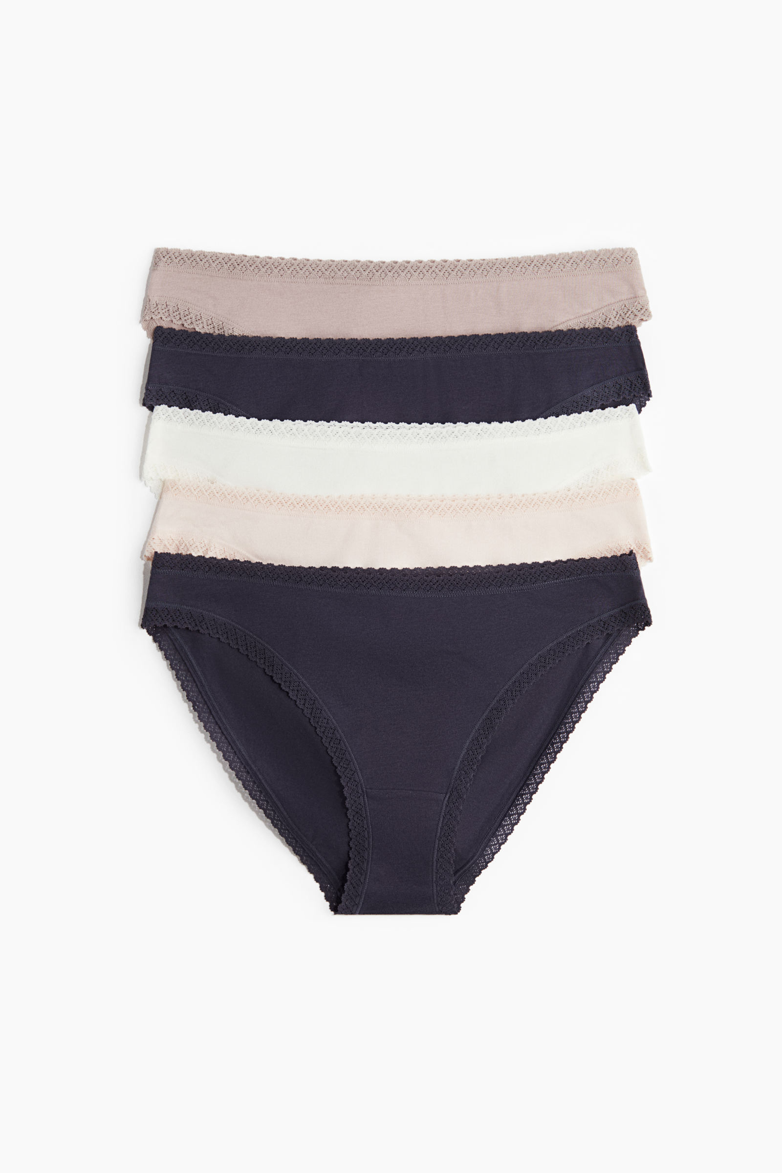 H&M - Pack 3 calzones de algodón efecto invisible | Ofertitas