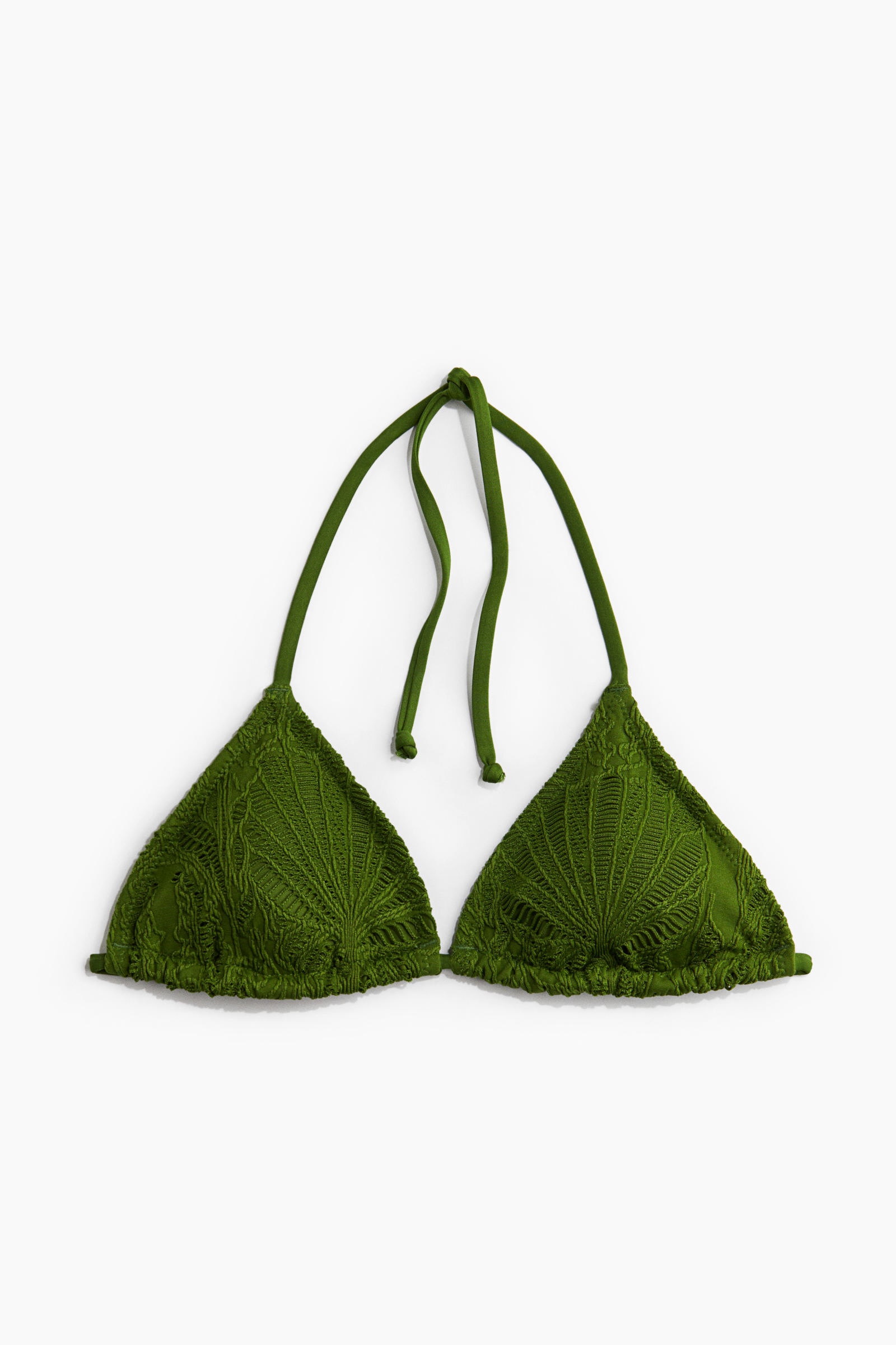 H&M - Top de bikini triangular con relleno | Ofertitas